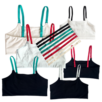 Billie Green - best first bras, crop bras, training bras for teens